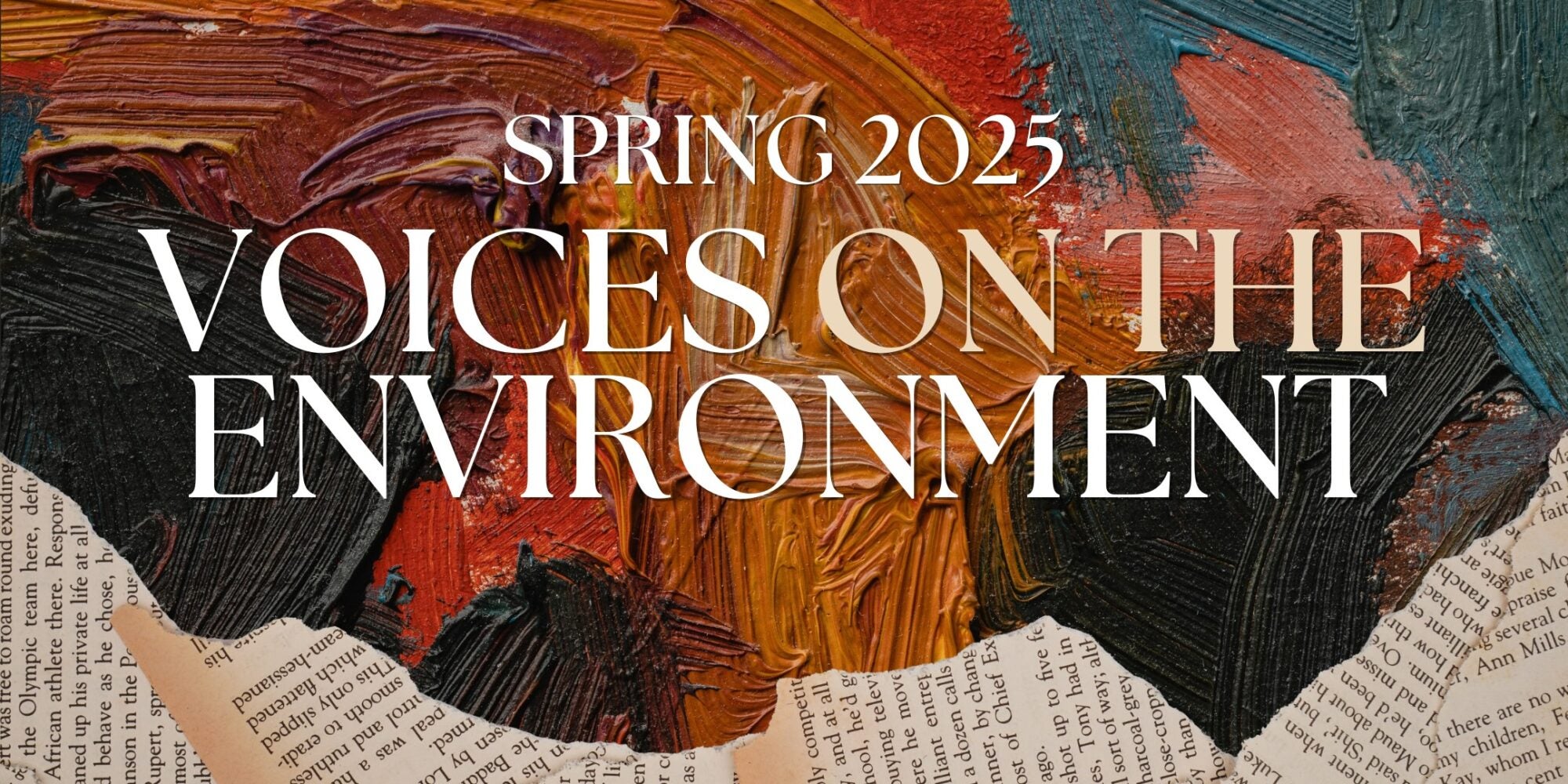 Voices on the Environment | The Earth Commons | Georgetown University